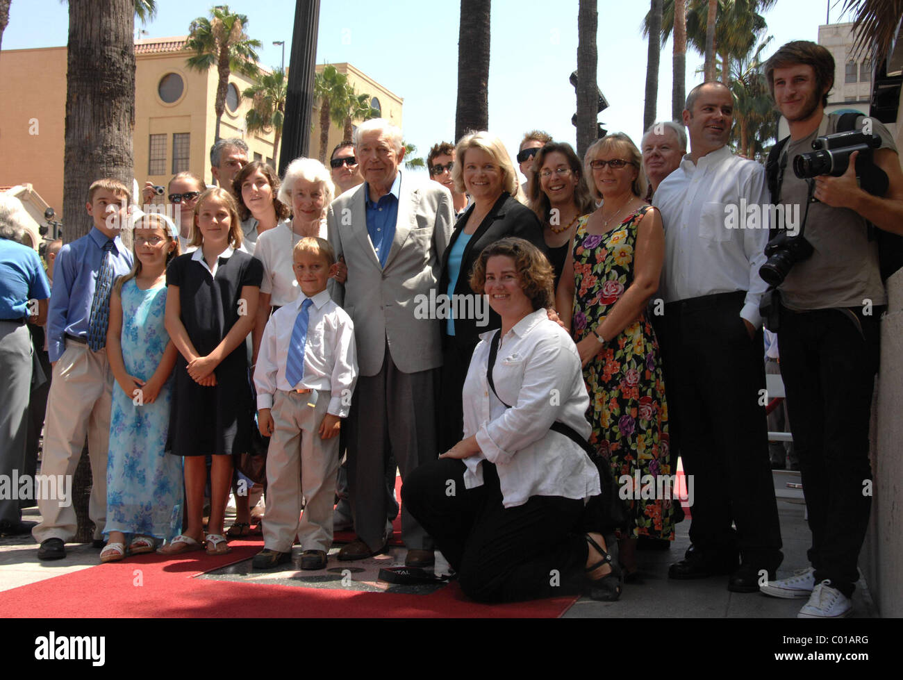 Charles Champlin and Family Charles Champlin is honored with the 2 ...