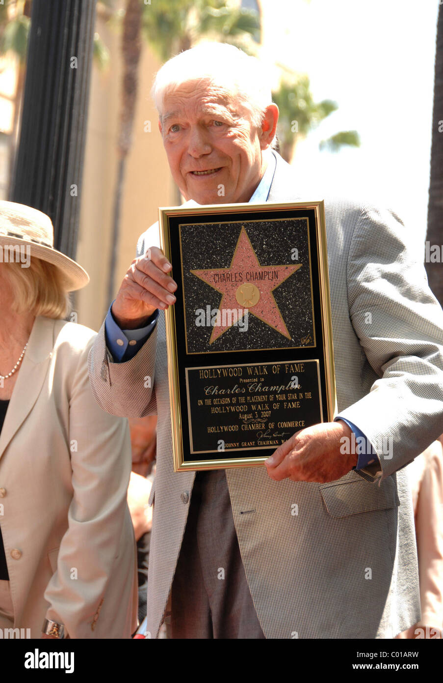 Charles Champlin and Family Charles Champlin is honored with the 2 ...