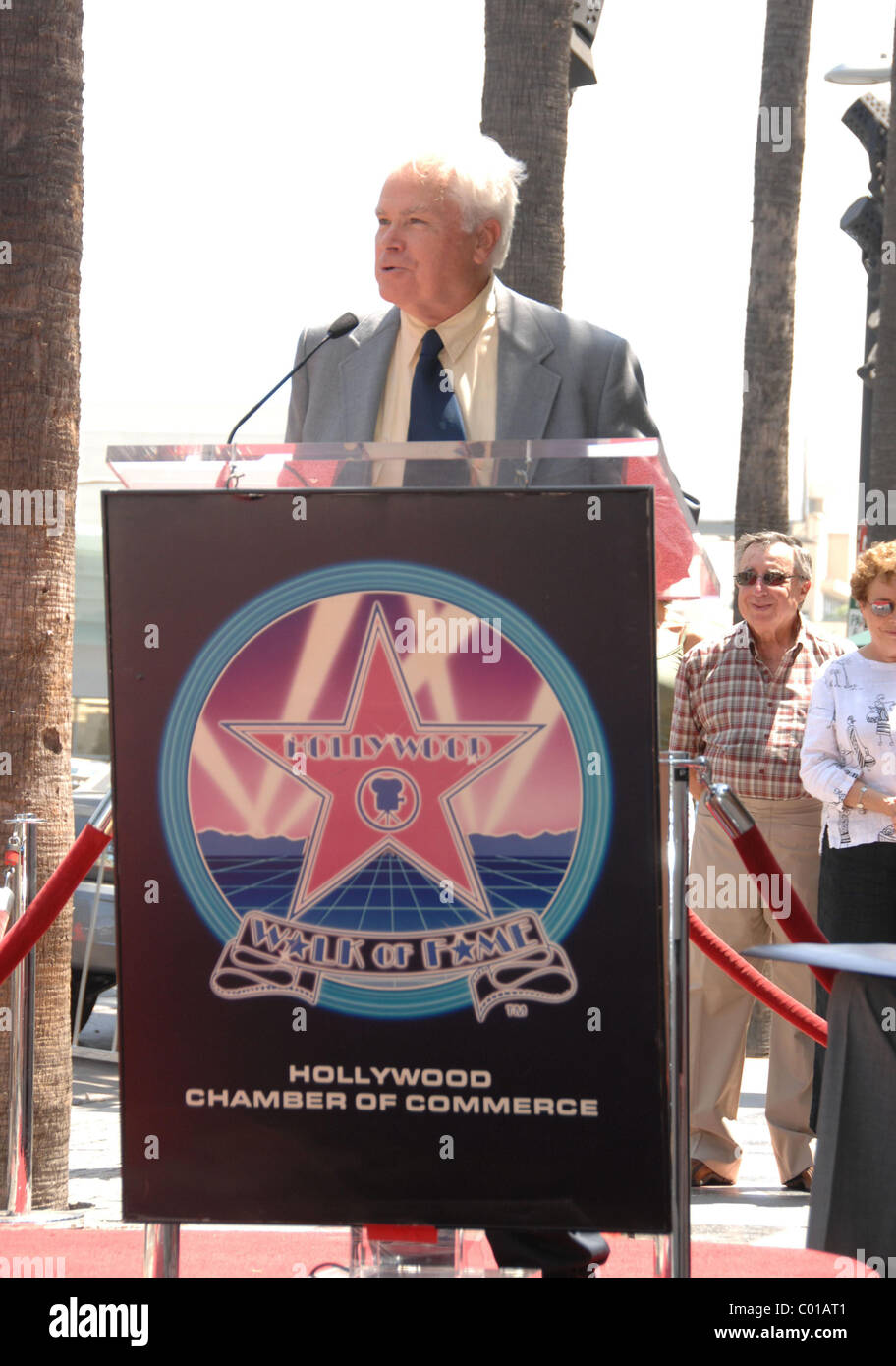 Kevin Thomas Charles Champlin is honored with the 2,344th Star on the ...