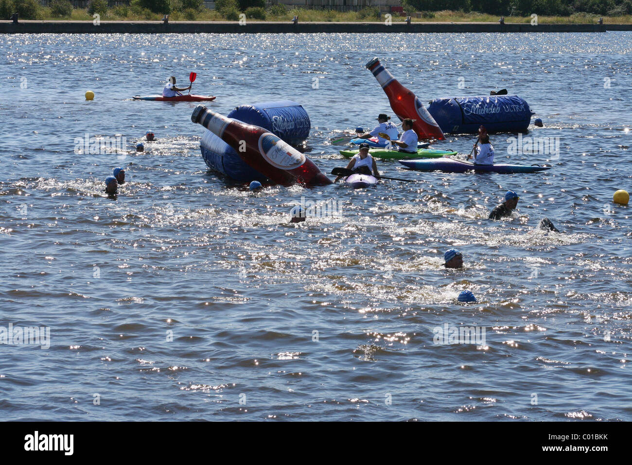 Contendors The Michelob ULTRA London Triathlon London, England - 04.08. ...