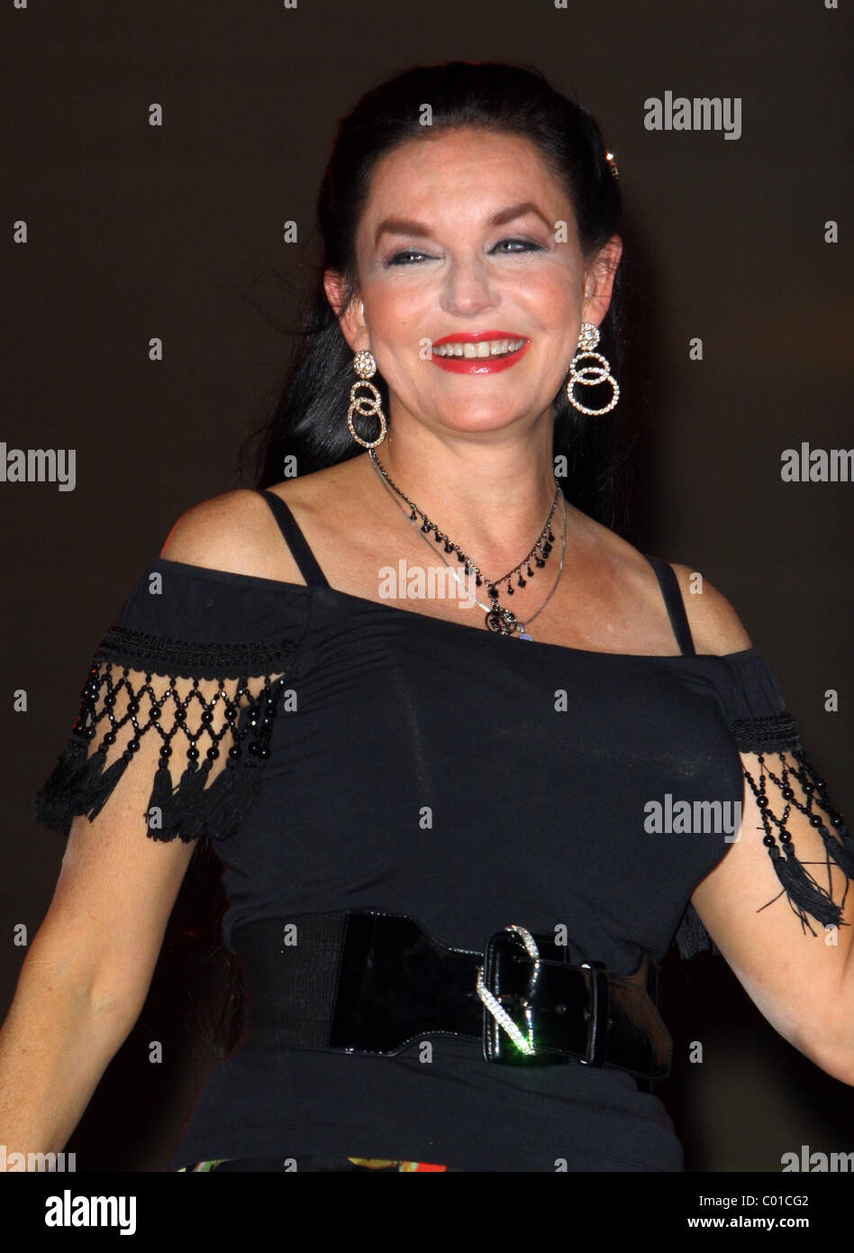 Crystal Gayle performing at The Poolside Concert Series held at The ...