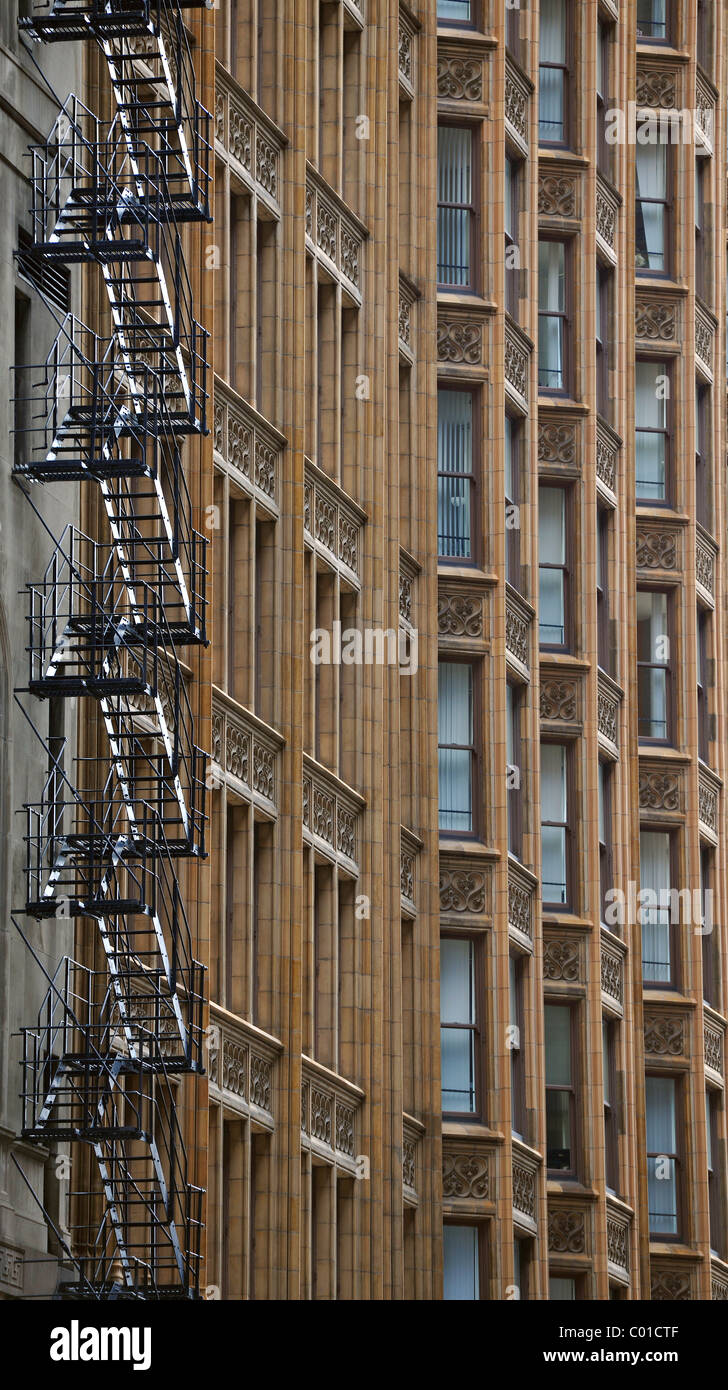 Building exterior fire escape stairs hi-res stock photography and ...