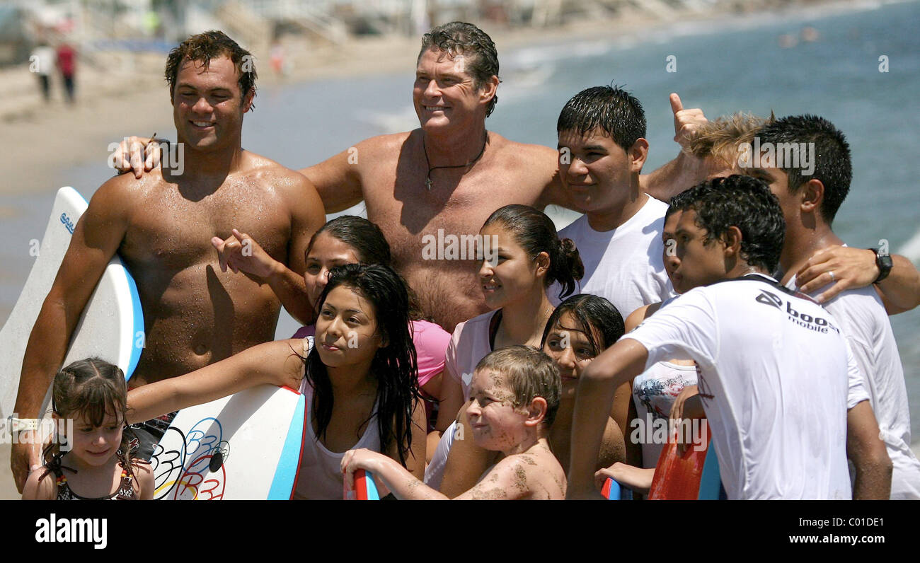 Baywatch star david hasselhoff back hi-res stock photography and images ...