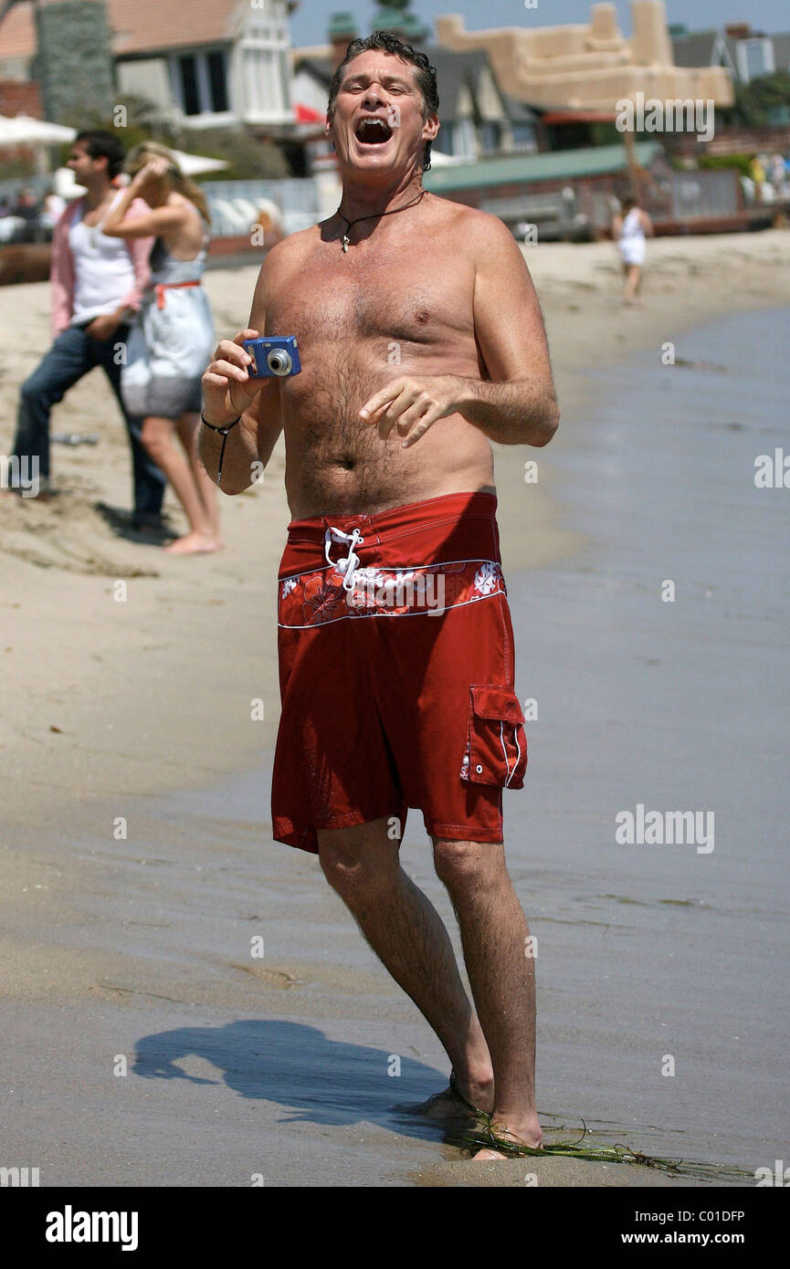 David Hasselhoff Baywatch Running
