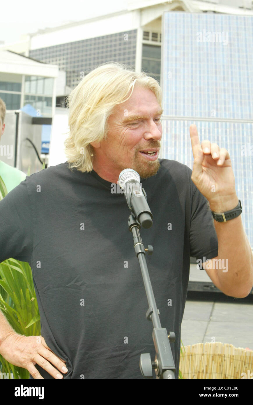 Sir Richard Branson The Green Spot, where festival goers are educated ...