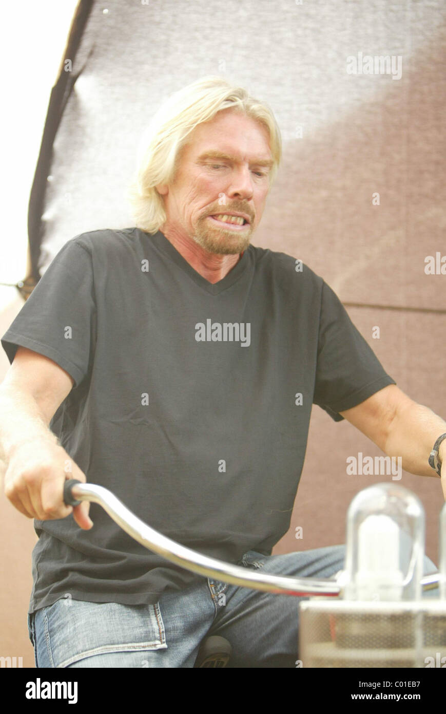 Sir Richard Branson The Green Spot, where festival goers are educated ...