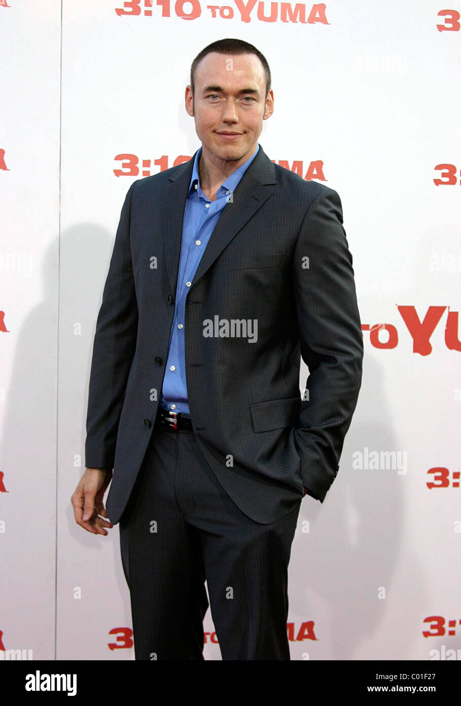 Kevin Durand Premiere of '3:10 to Yuma' held at the Mann National ...