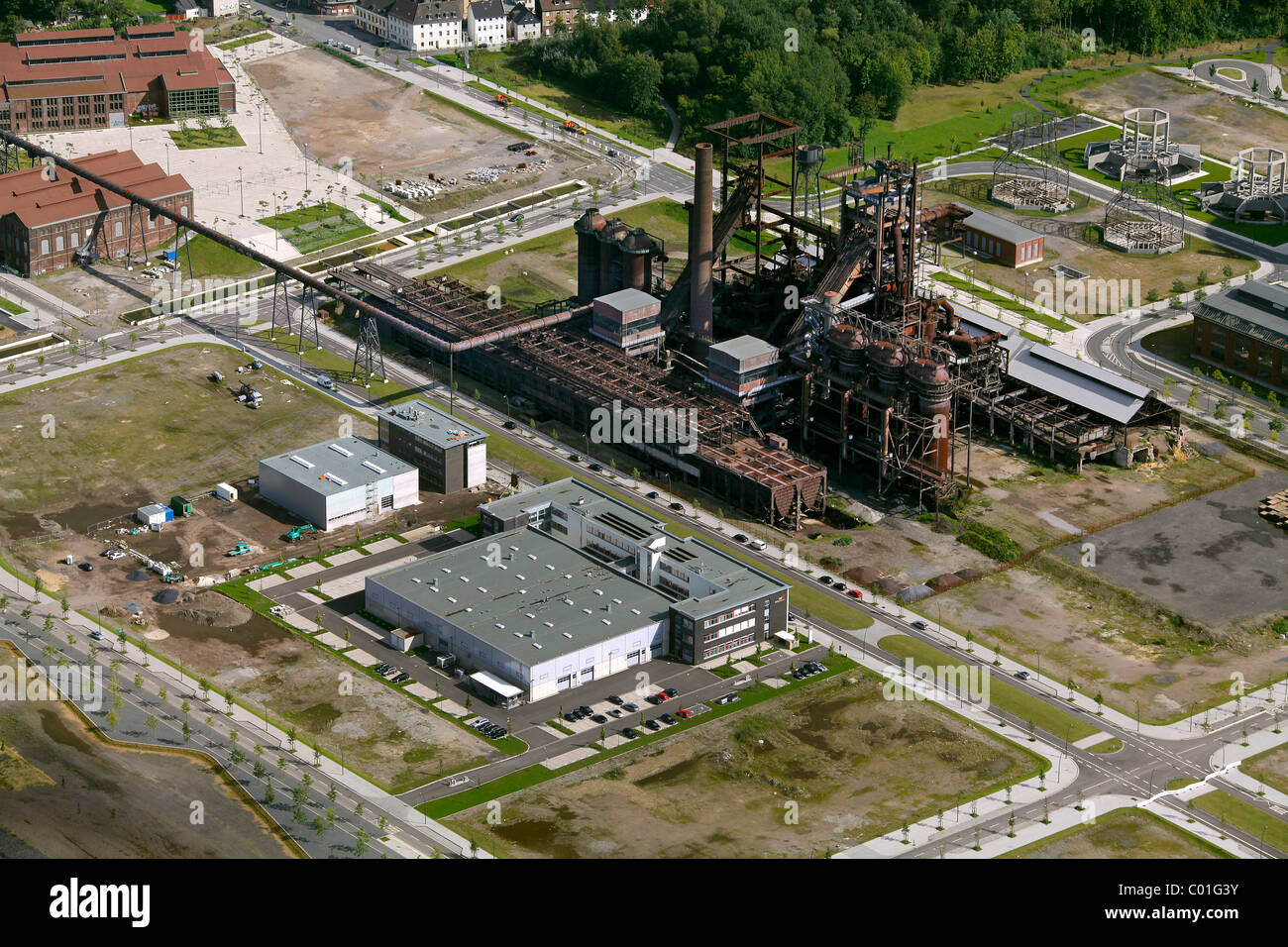 Aerial photo, Phoenix-West, MST.Factory Dortmund, Technology Centre ...