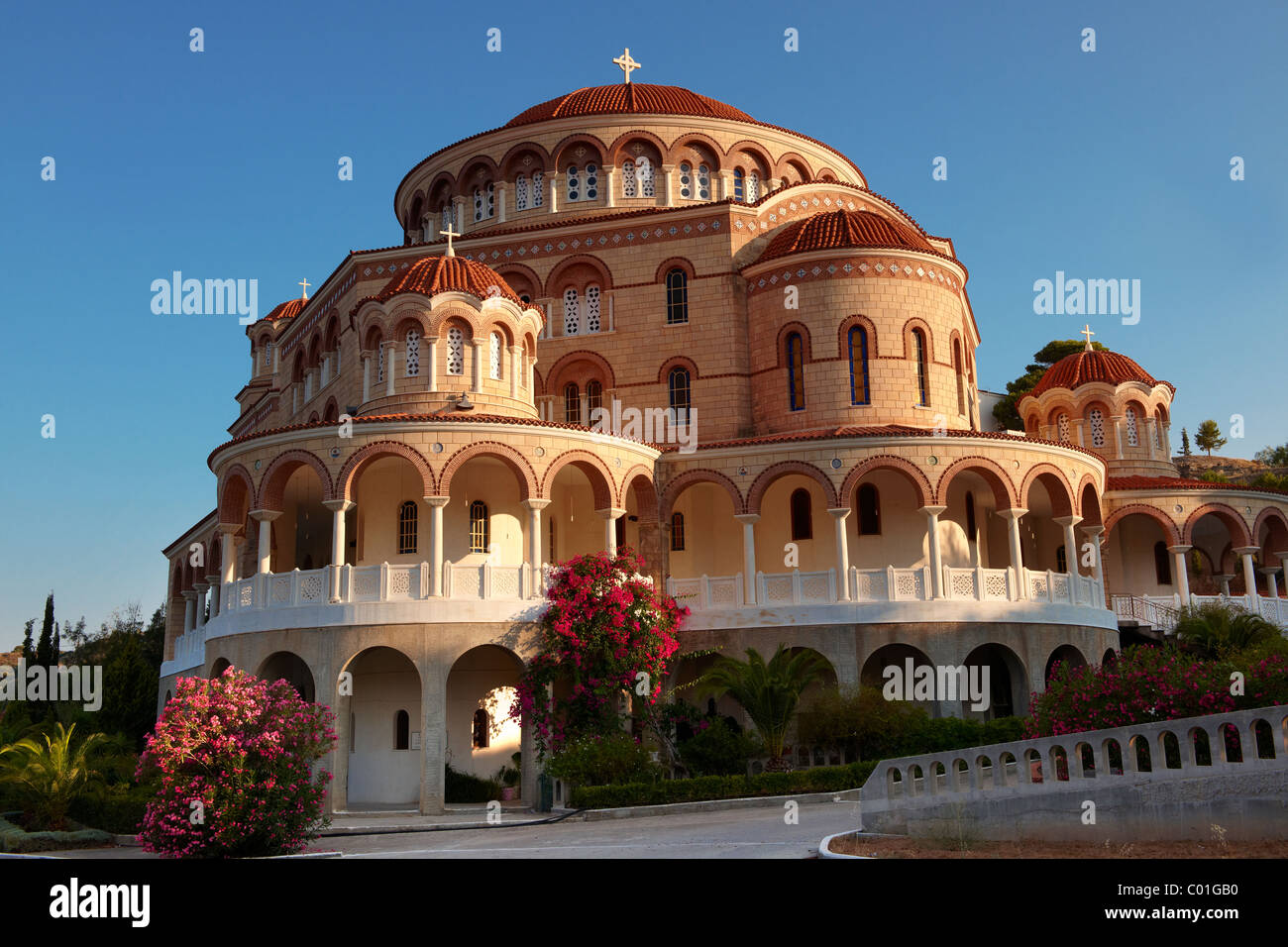 Monastery of saint nektarios hi-res stock photography and images - Alamy