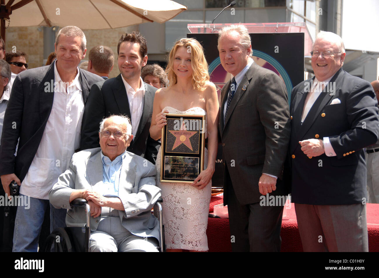 Jeff Bridges, Paul Rudd, Michelle Pfeiffer and Johnny Grant Michelle ...