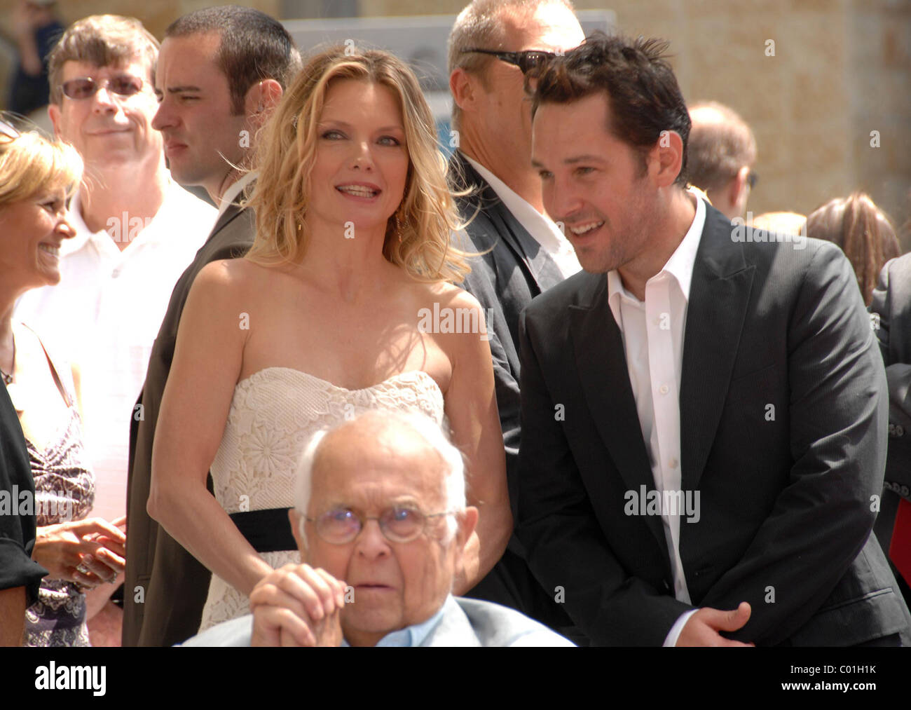 Michelle Pfeiffer, Paul Rudd and Johnny Grant Michelle Pfeiffer ...