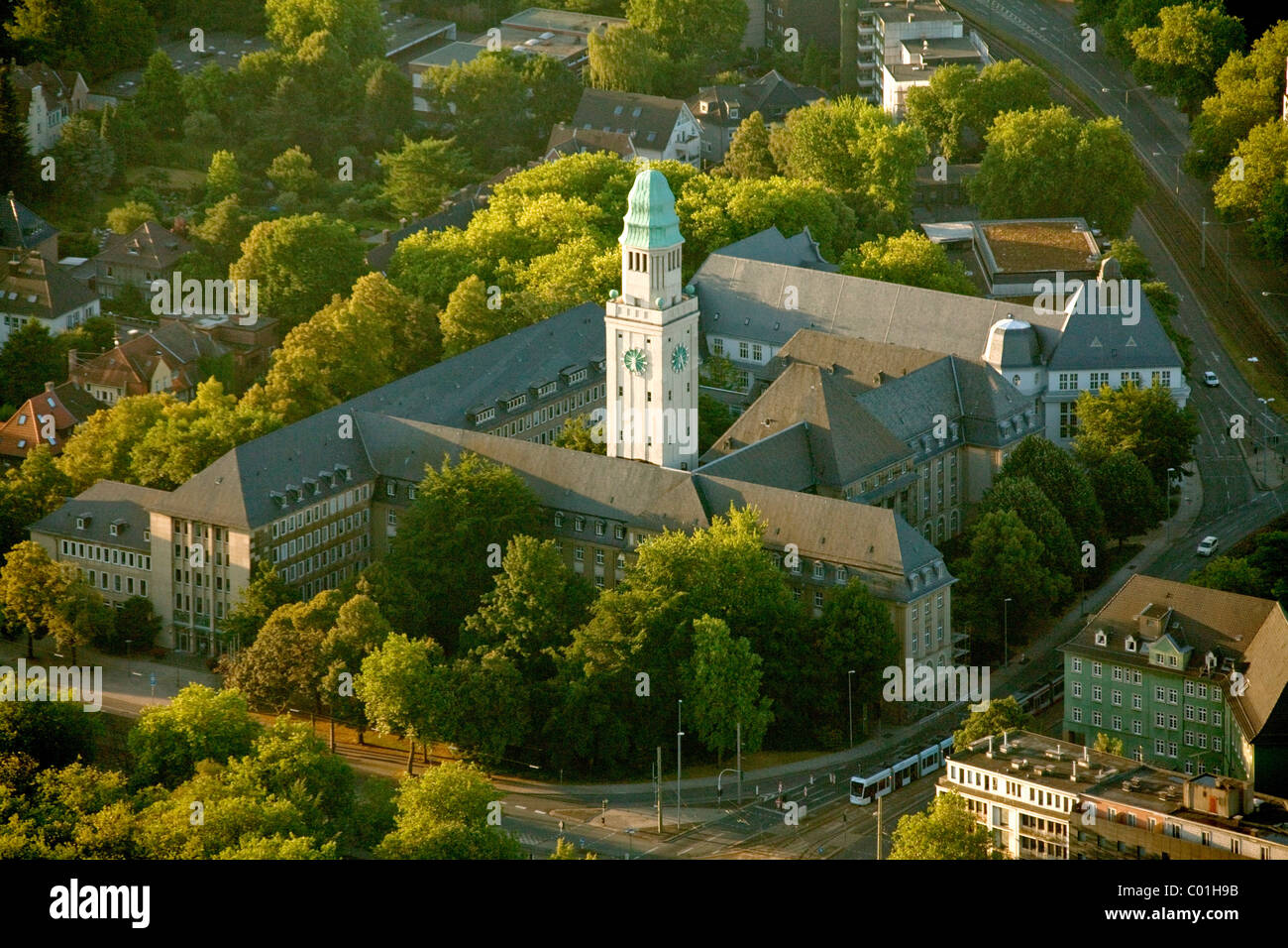 City hall buer and city view hi-res stock photography and images - Alamy