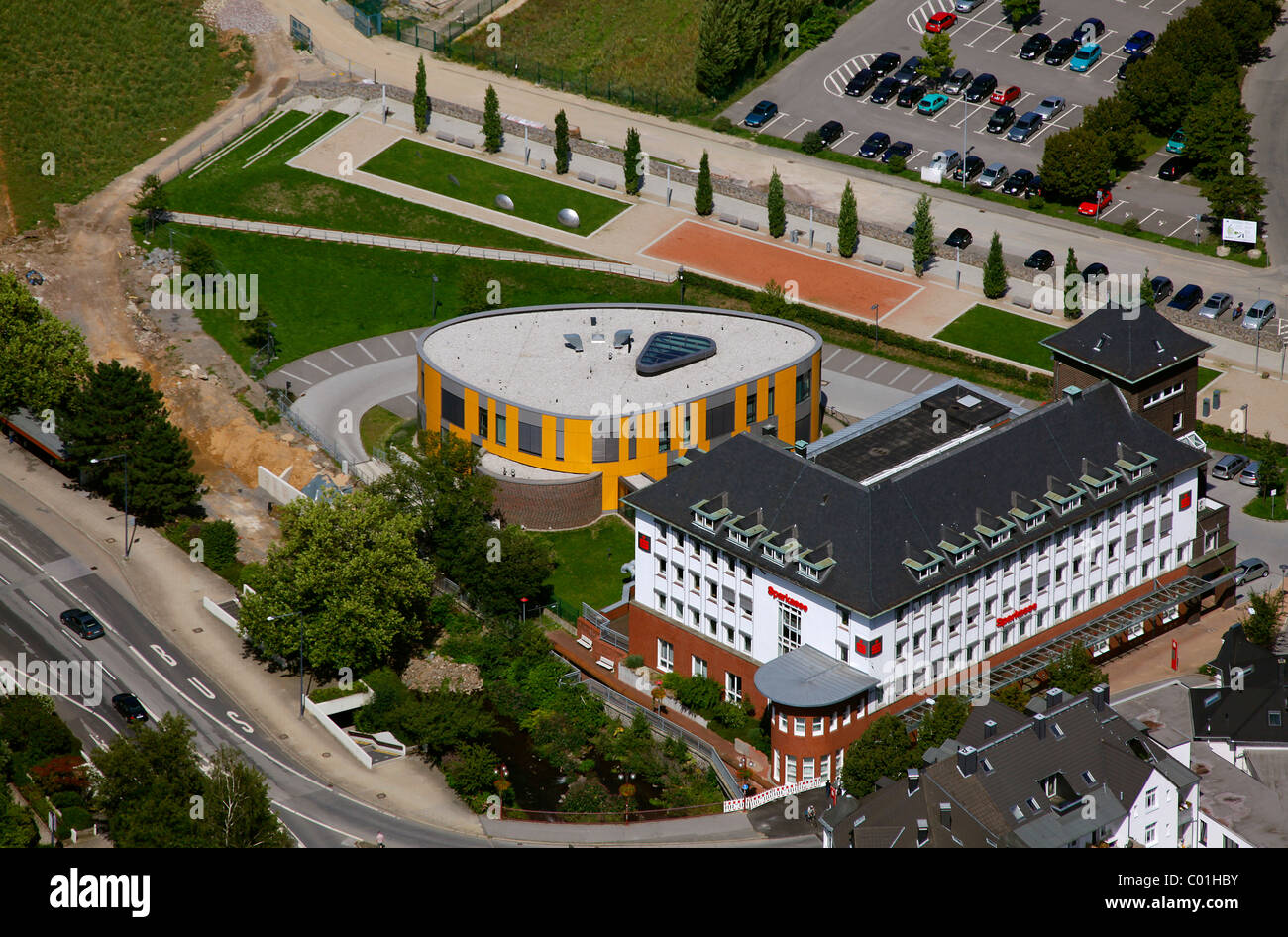 Aerial view, Gevelsberg, North Rhine-Westphalia, Germany, Europe Stock ...