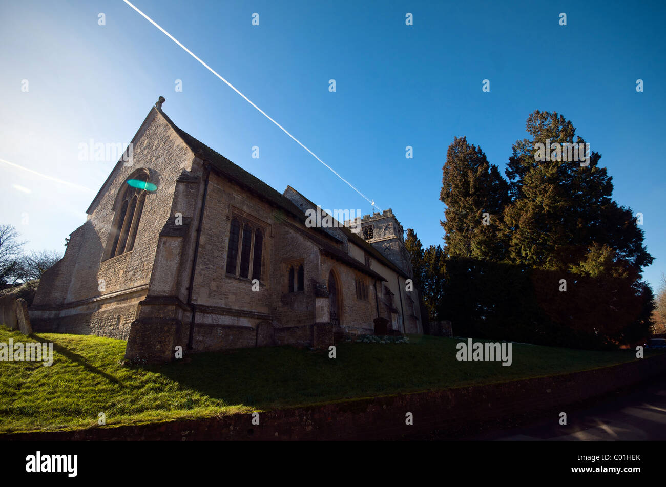 Letcombe Regis Parish Church Wantage Oxfordshire England UK Stock Photo ...