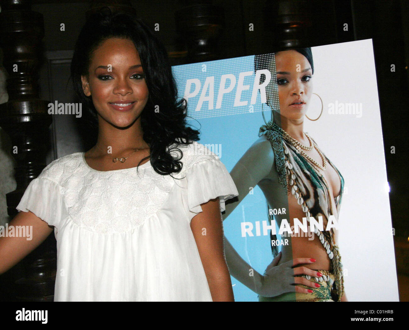 Rihanna smart water paper magazine hi-res stock photography and images ...