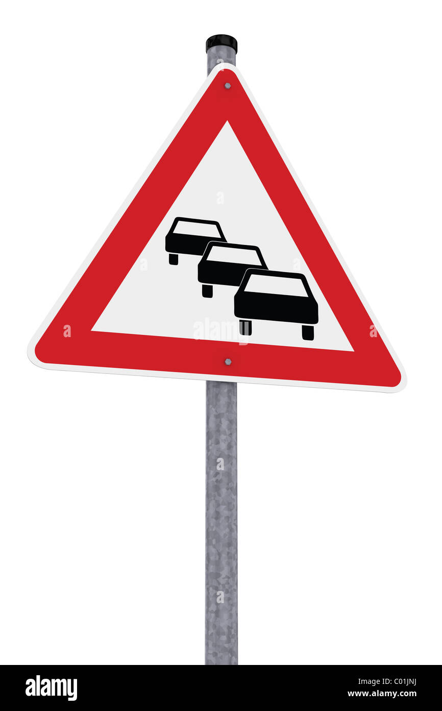 Traffic jam warnings hi-res stock photography and images - Alamy