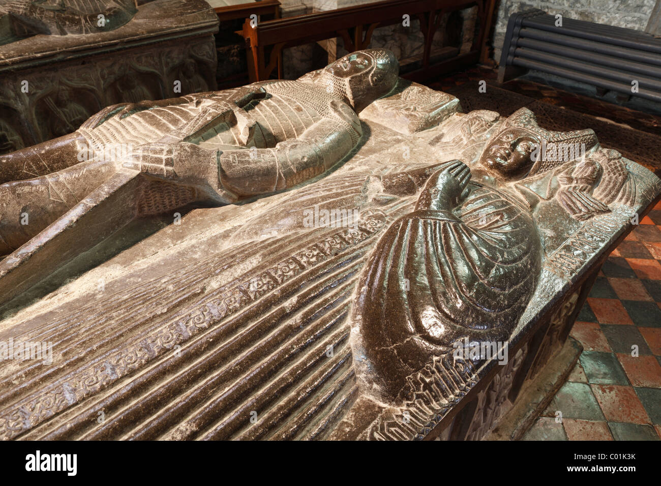 Tomb of Piers Butler and Margaret Fitzgerald, St Canice's Cathedral or ...