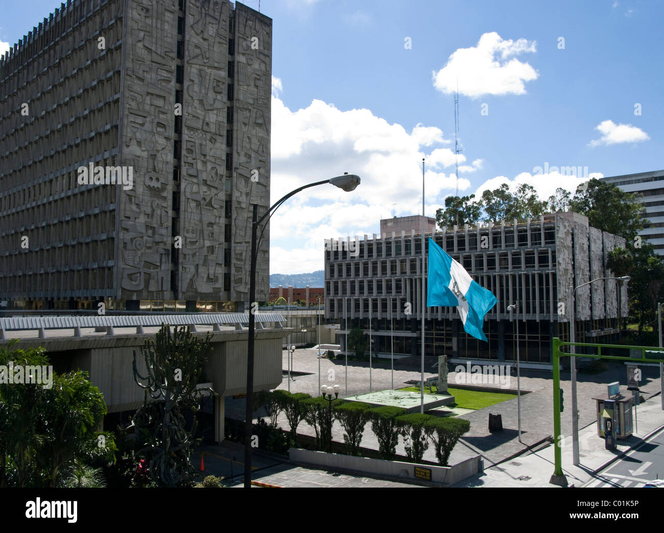 Guatemala. Guatemala city. Civic Center. Zone 1. National Bank of ...
