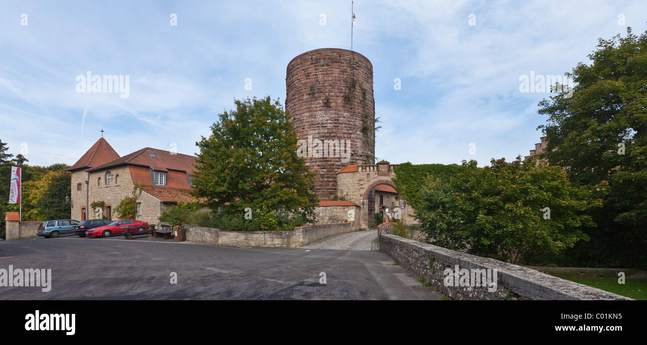 Saaleck castle near Hammelburg, Lower Franconia, Bavaria, Germany ...