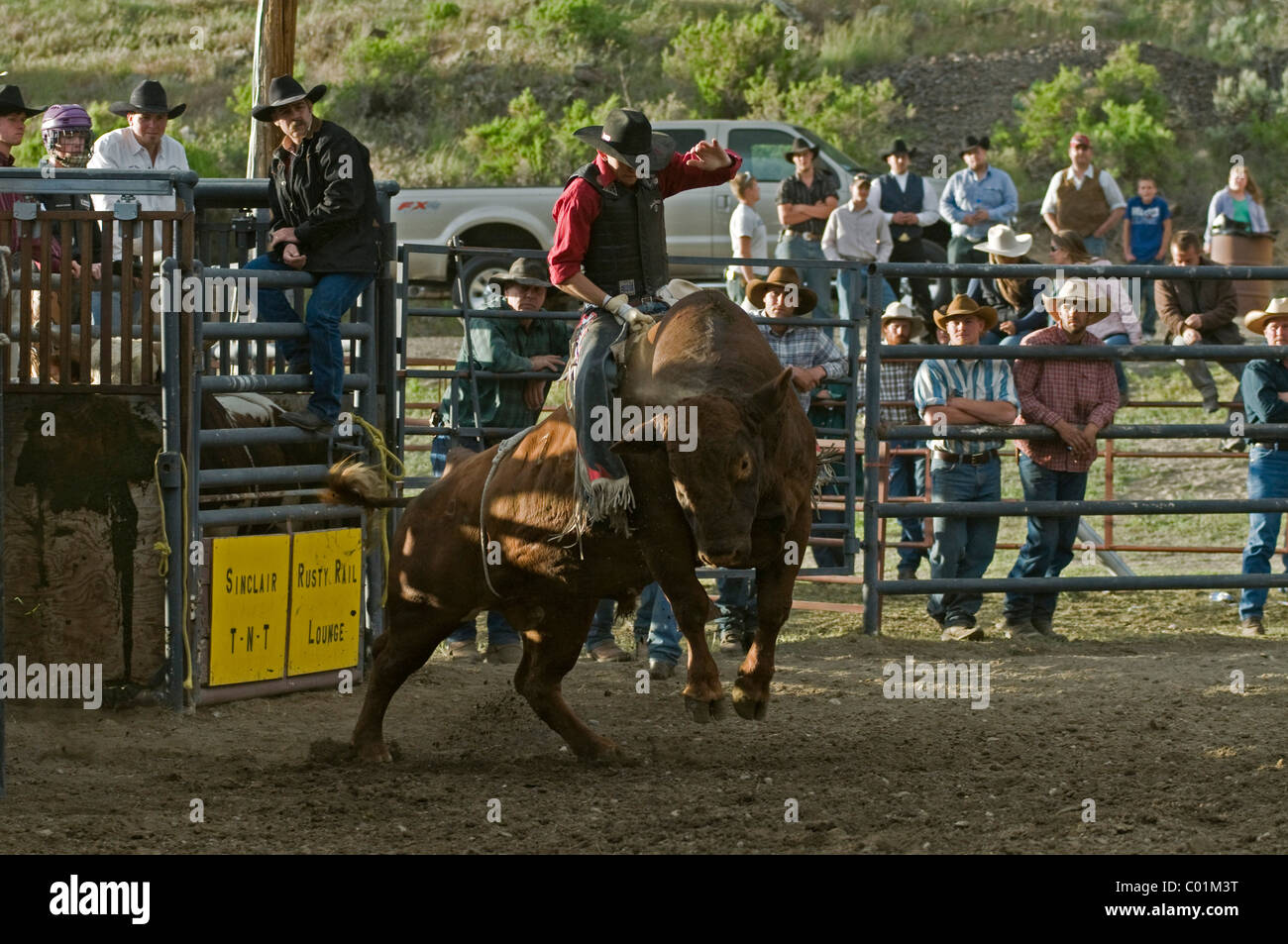 Rodeo, Gardiner, Montana, USA, North America Stock Photo - Alamy