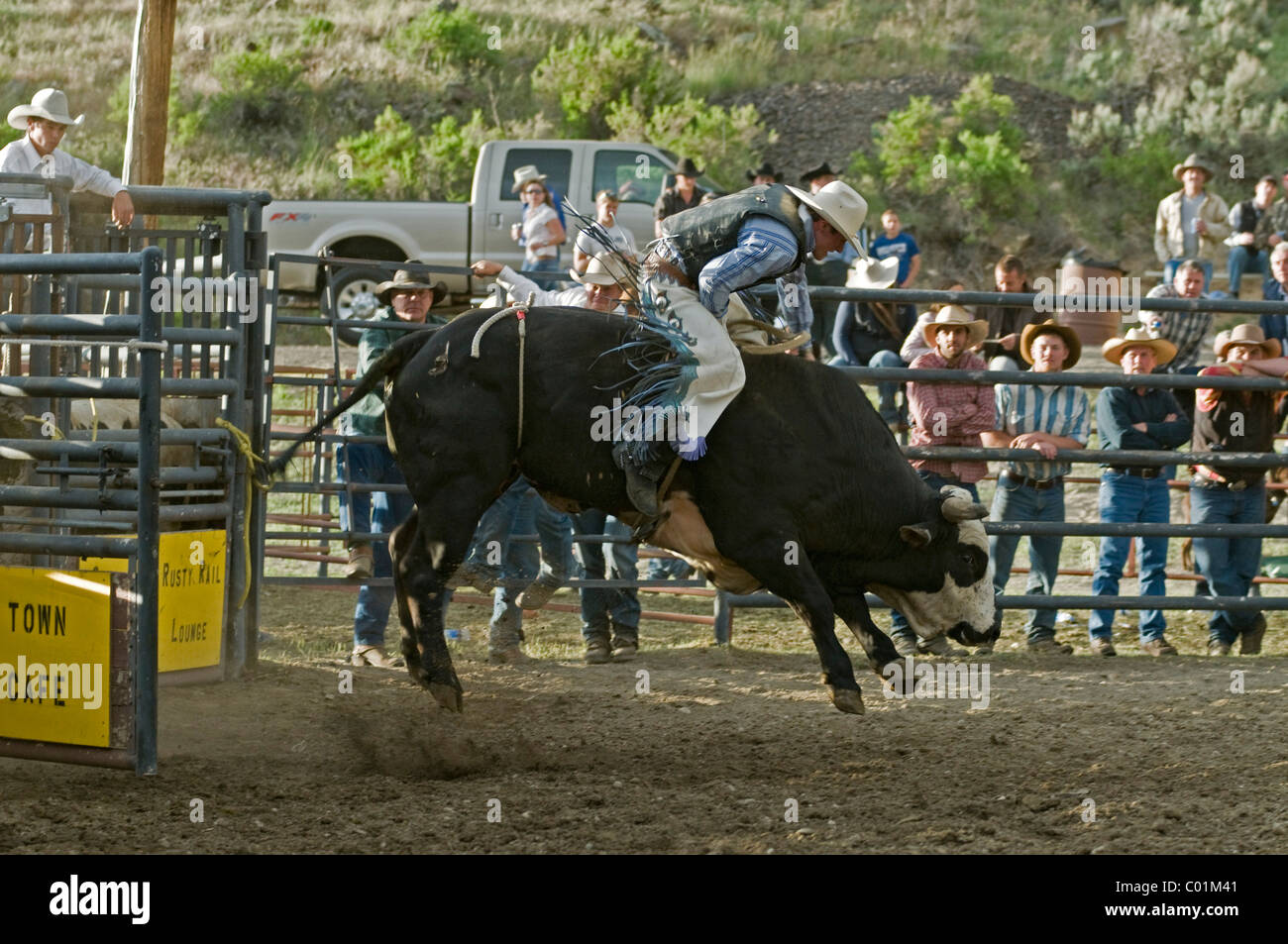 Rodeo, Gardiner, Montana, USA, North America Stock Photo - Alamy