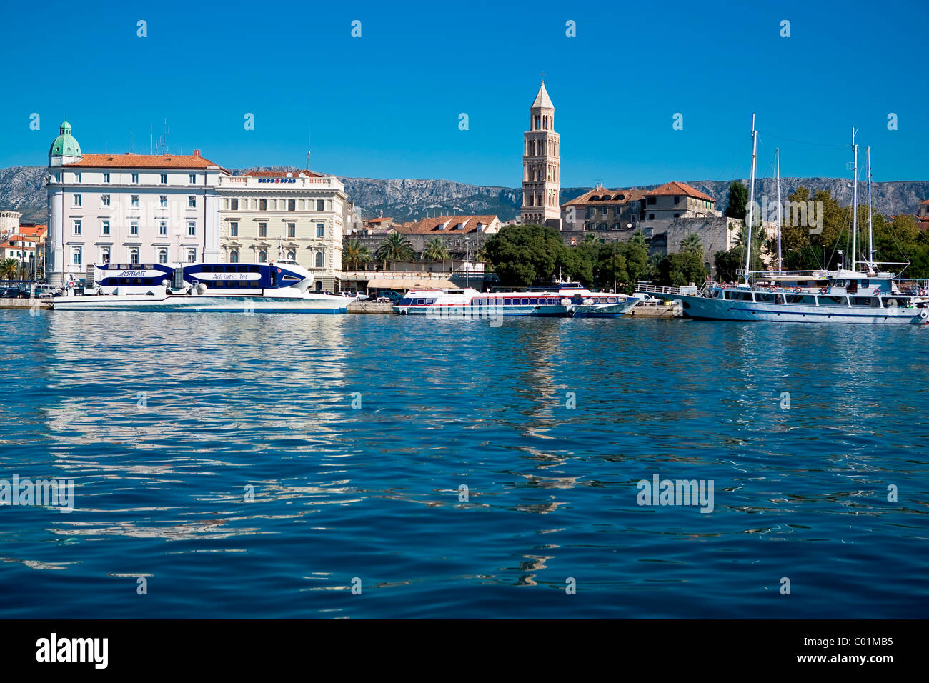 Port of Split, Croatia, Europe Stock Photo - Alamy
