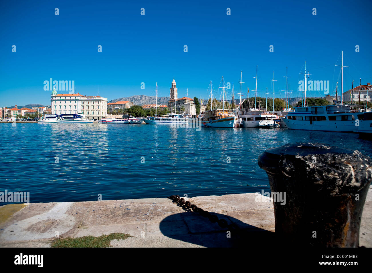 Port of Split, Croatia, Europe Stock Photo - Alamy
