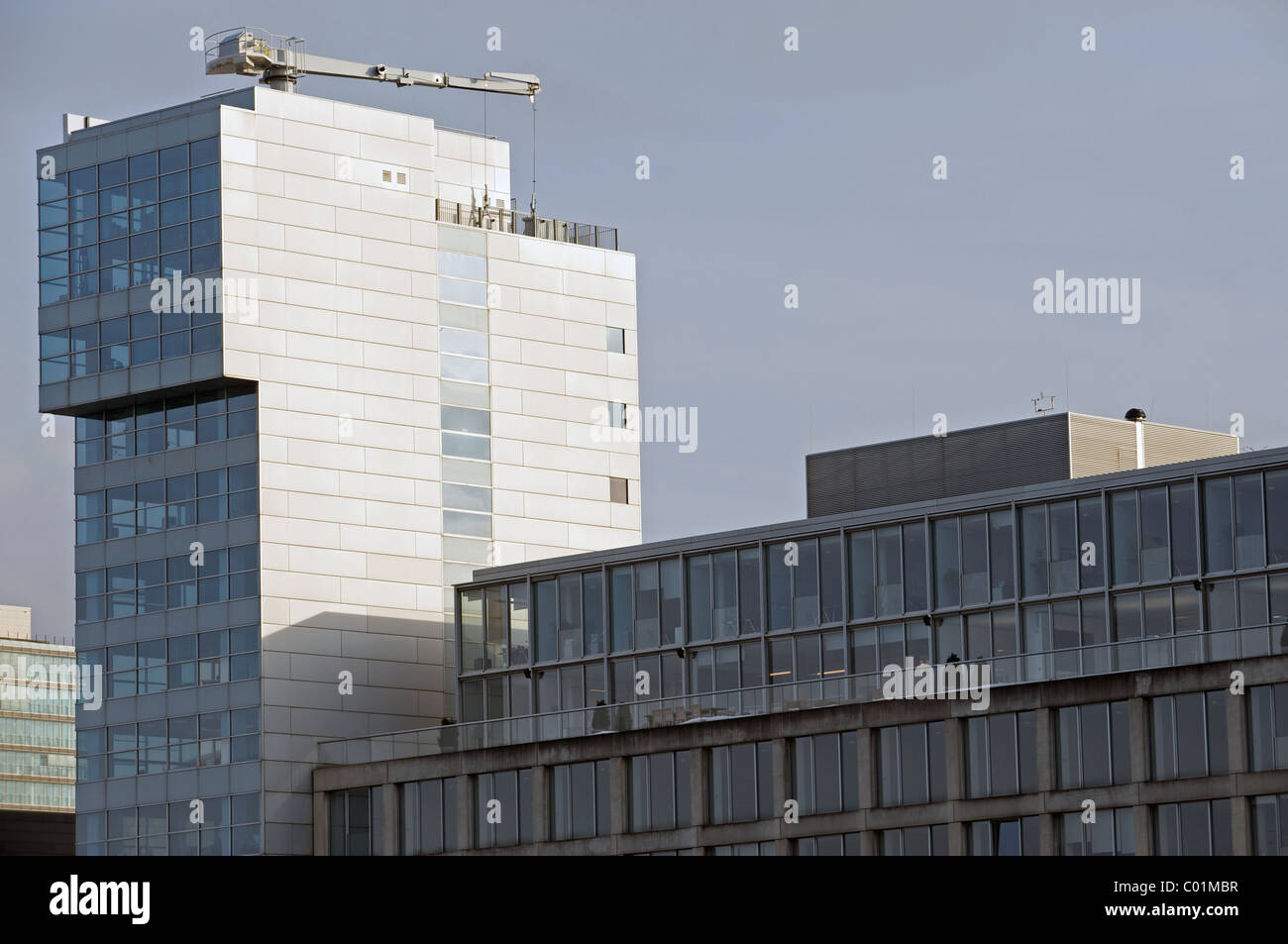 Modern high rise office block, Dusseldorf, Germany Stock Photo - Alamy