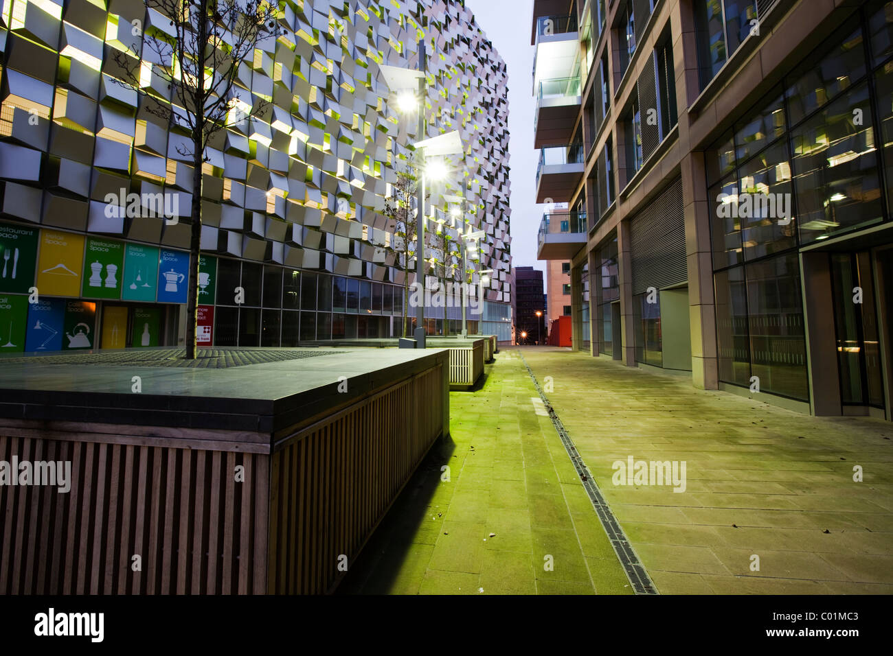 Buildings in Sheffield city center South Yorkshire England Stock Photo ...