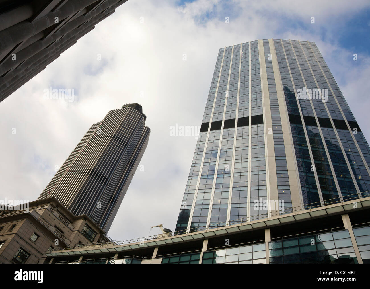 Tower 42 and the surrounding tower blocks in the City of London Stock ...