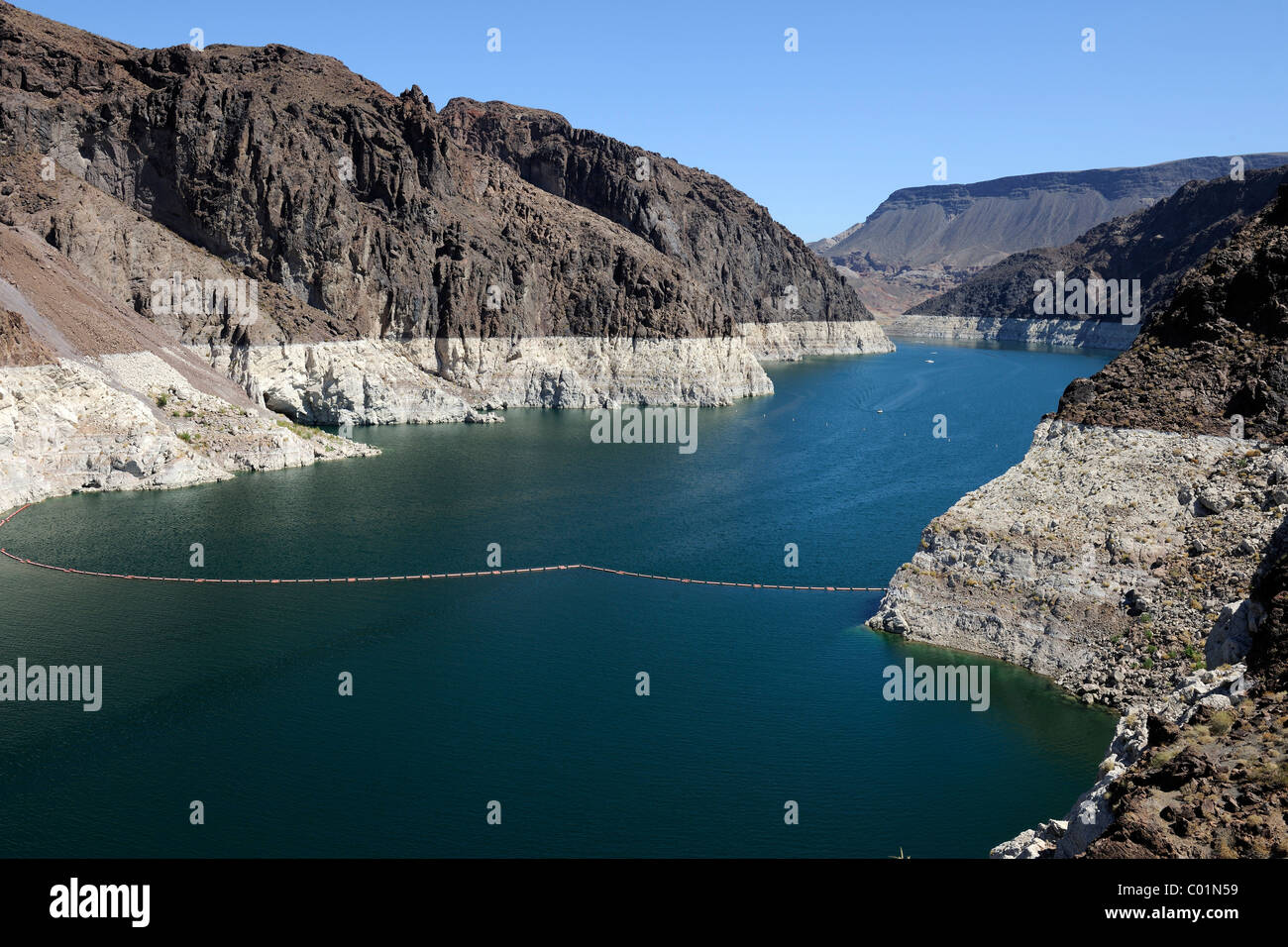 Lake Mead Reservoir at the Hoover Dam, Nevada, USA, North America Stock Photo - Alamy