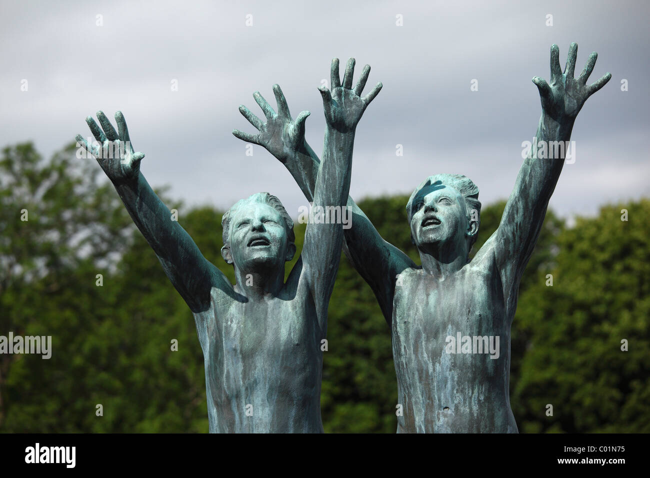 Sculpture, Vigeland Sculpture Park, Frogner Park, Oslo, Norway, Europe ...
