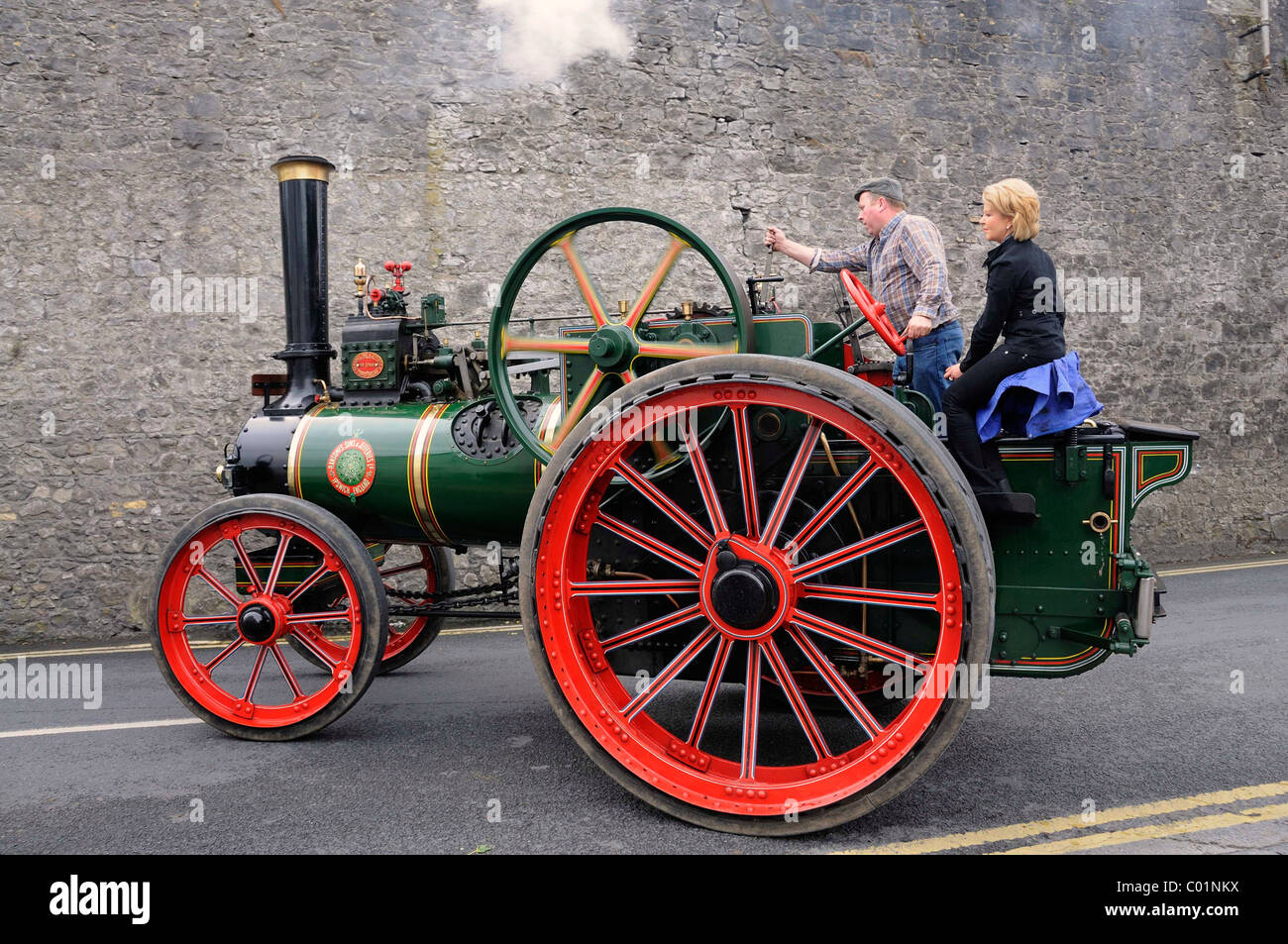 Vintage steam road locomotives hi-res stock photography and images - Alamy
