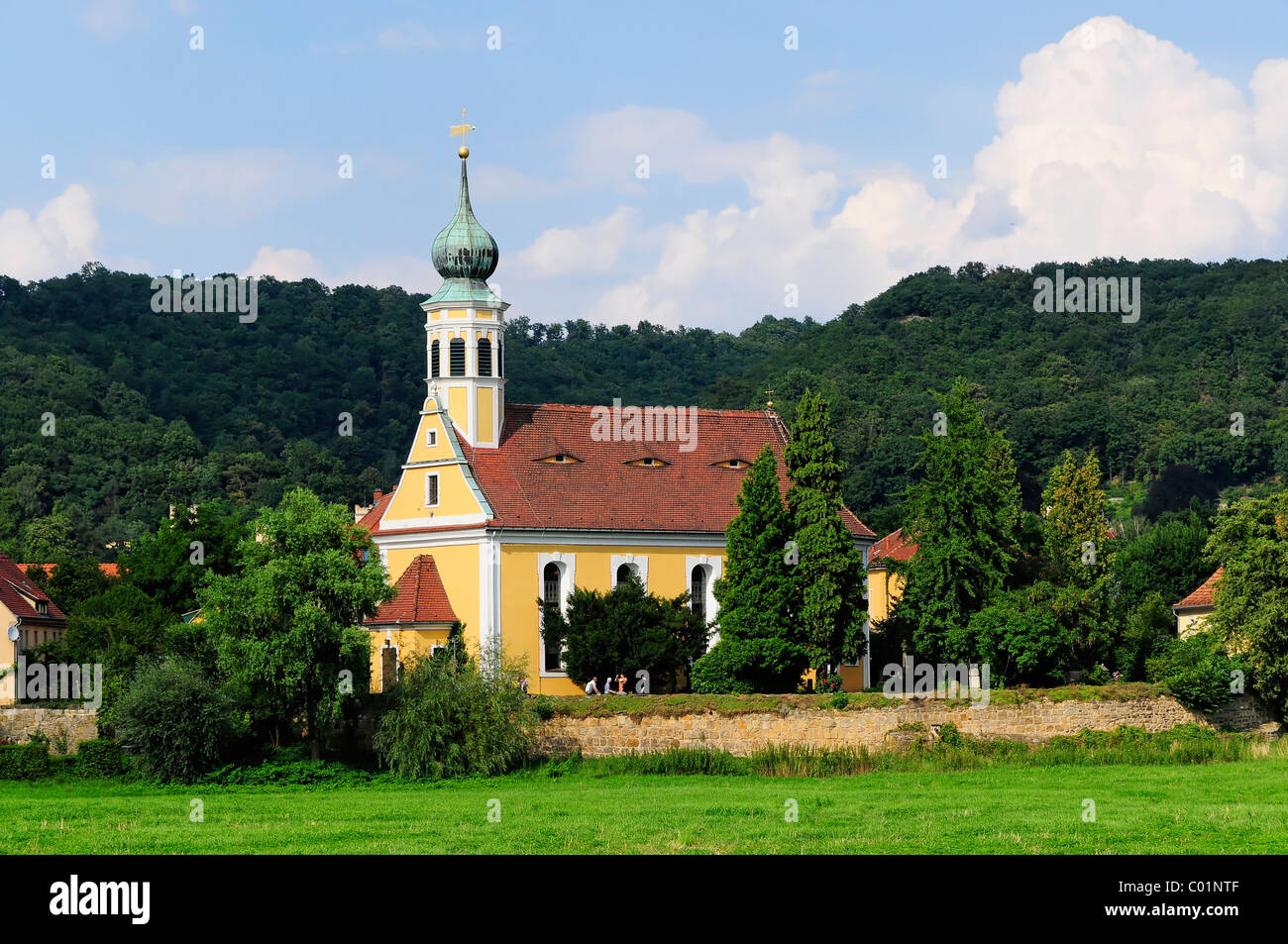 Church of Maria am Wasser, in Dresden-Hosterwitz-Pillnitz, built in ...