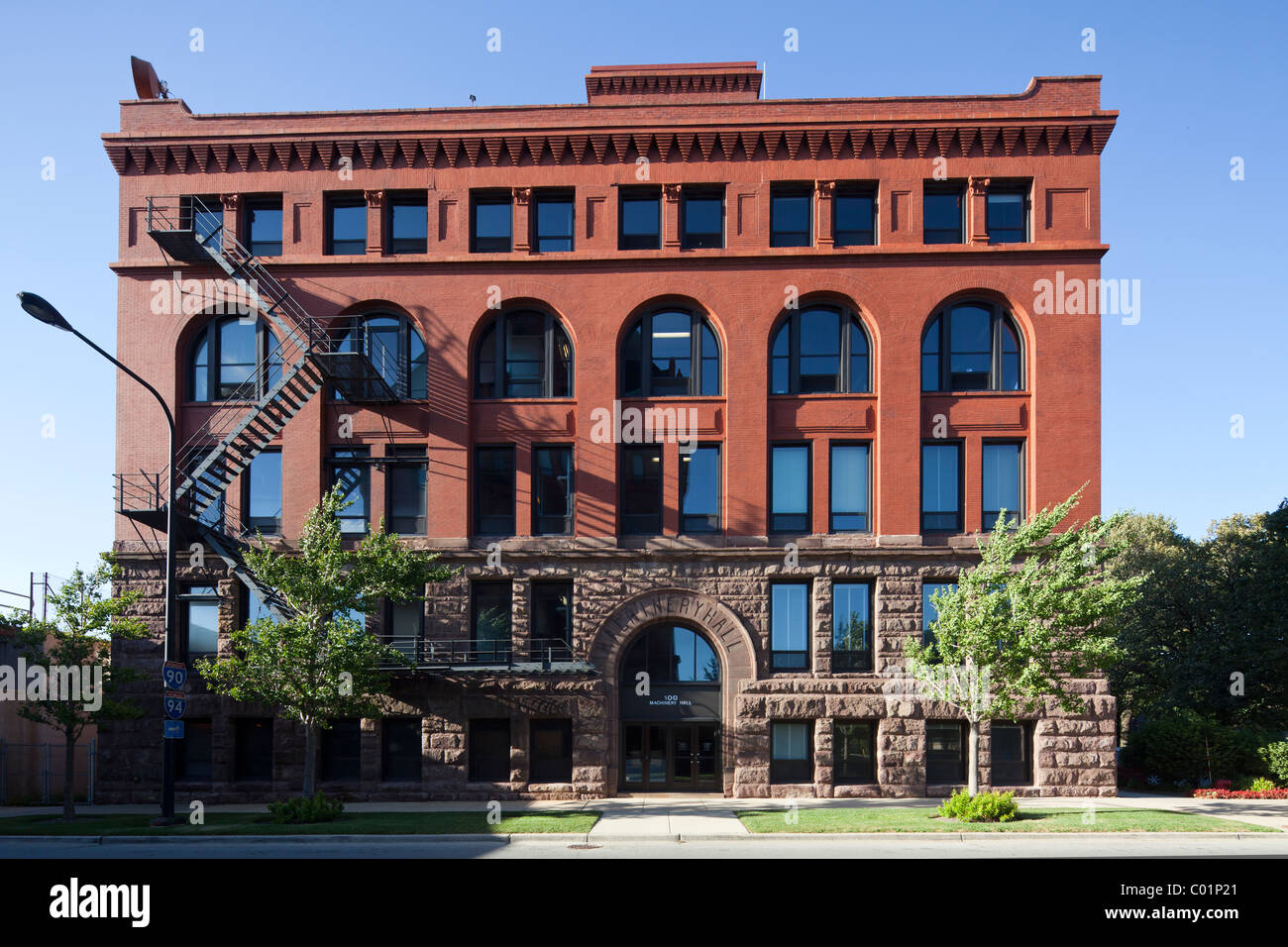 Machinery Hall, Illinois Institute of Technology, Chicago, USA Stock ...