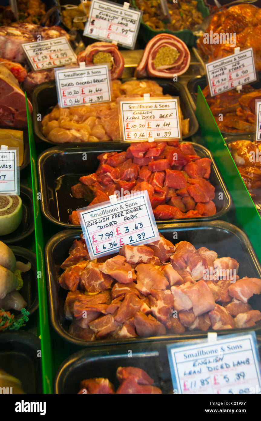 Meat shop window display hi-res stock photography and images - Alamy