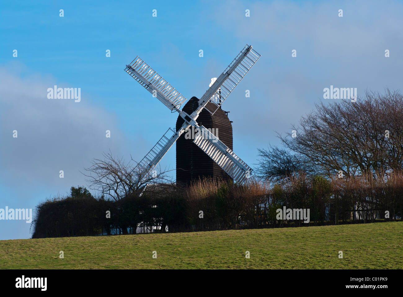 Icklesham Windmill East Sussex England. The location of Paul McCartneys ...