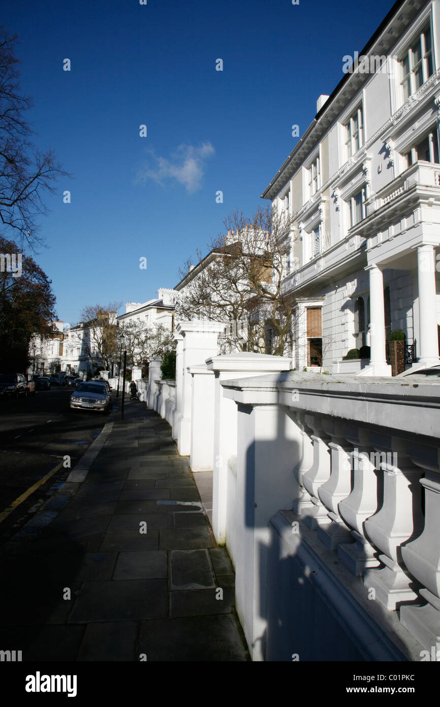 Regency housing on The Boltons, Chelsea, London, UK Stock Photo - Alamy