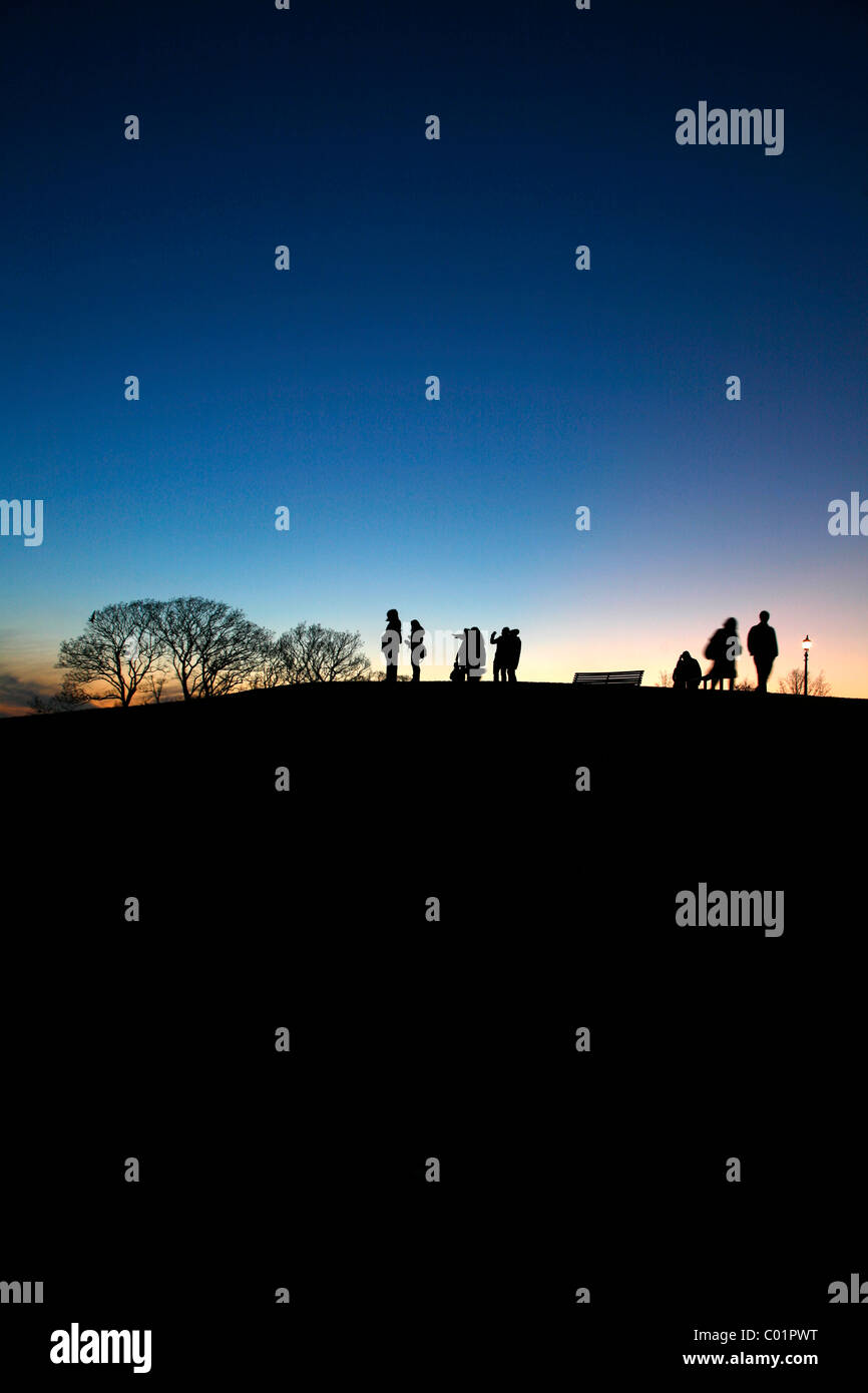 Primrose hill london bench hi-res stock photography and images - Alamy