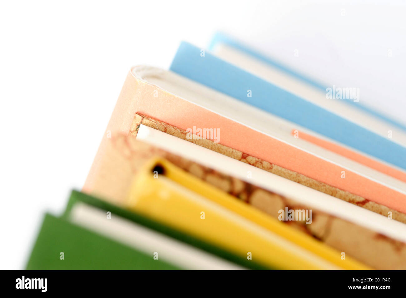 Stacked books, reading Stock Photo - Alamy