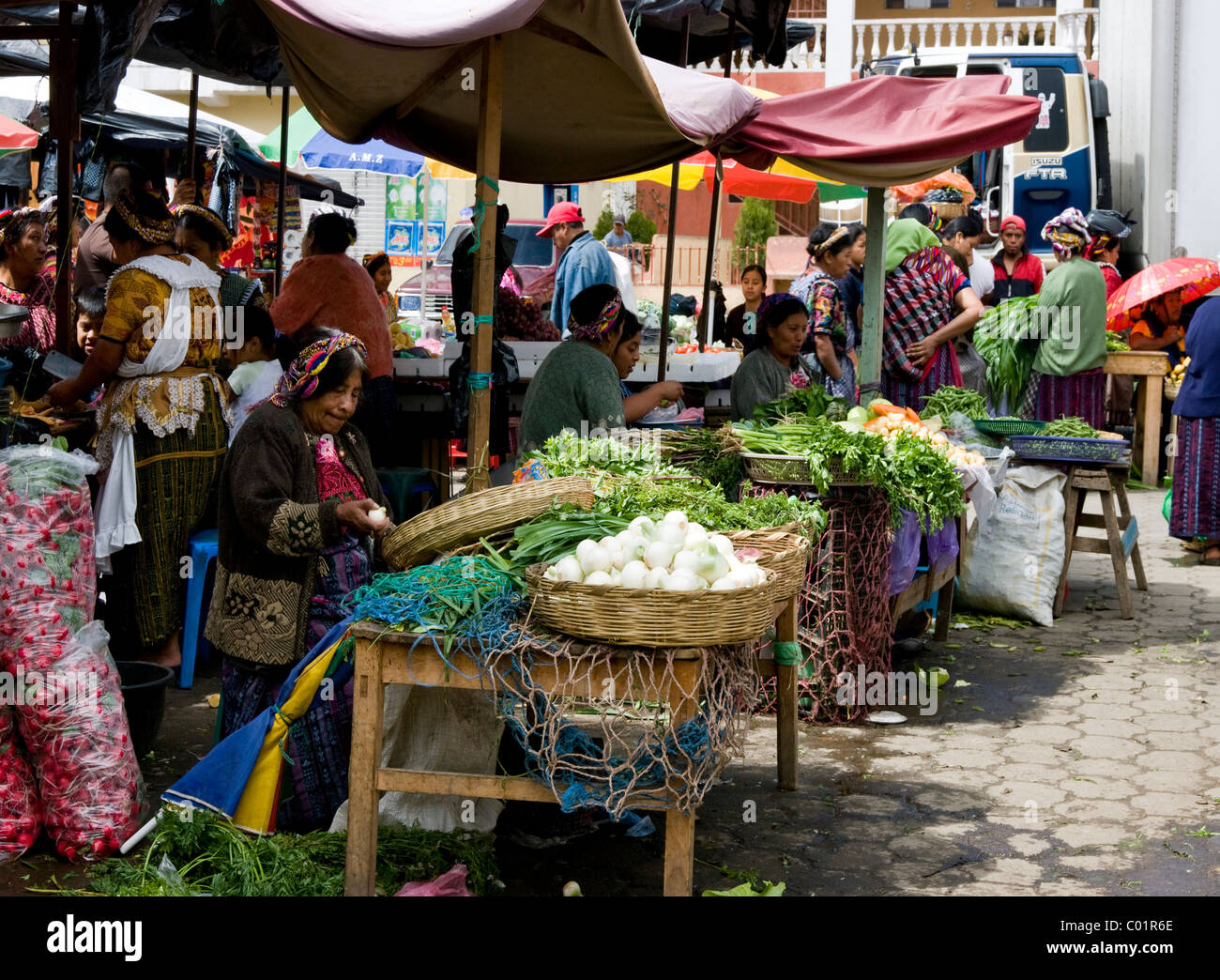 Almolonga market hi-res stock photography and images - Alamy