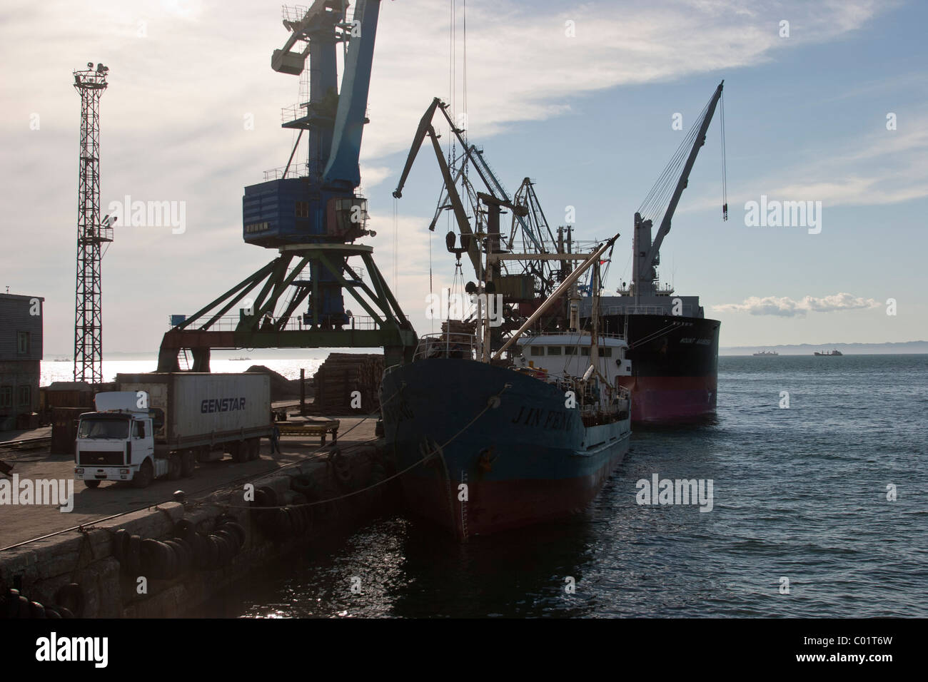 Korsakov Port Sakhalin Russia High Resolution Stock Photography and ...