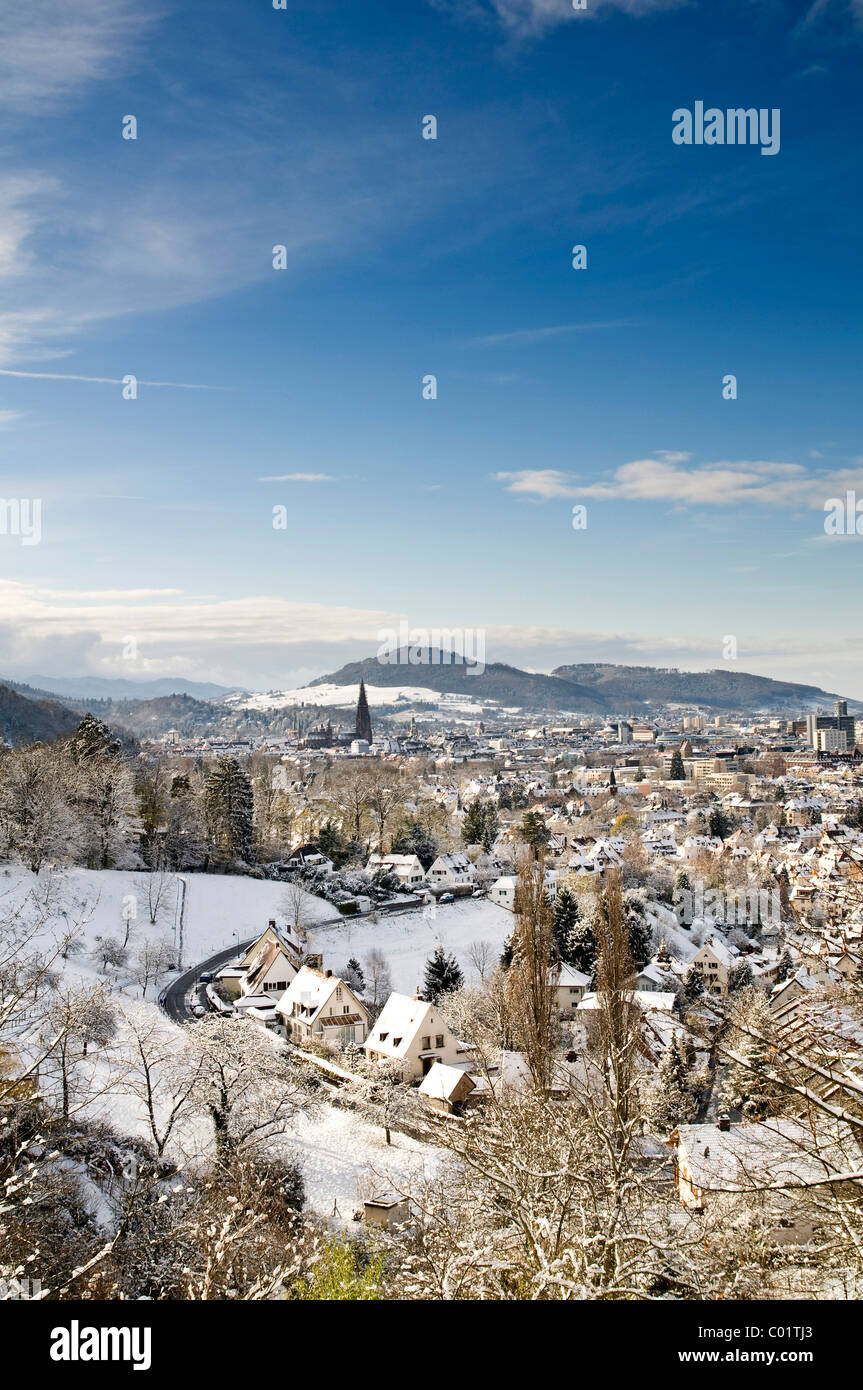 Freiburg city view winter hi-res stock photography and images - Alamy