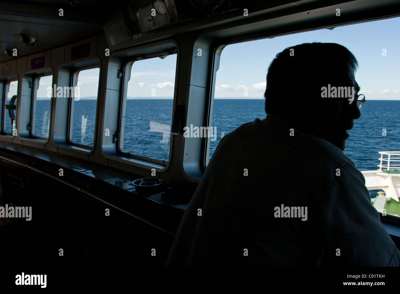 Ship captain bridge hi-res stock photography and images - Alamy