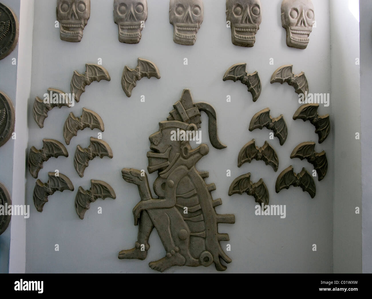 Guatemala. Santa Cruz del Quiché. Maya-Quiché cultural center Popol Ja ...