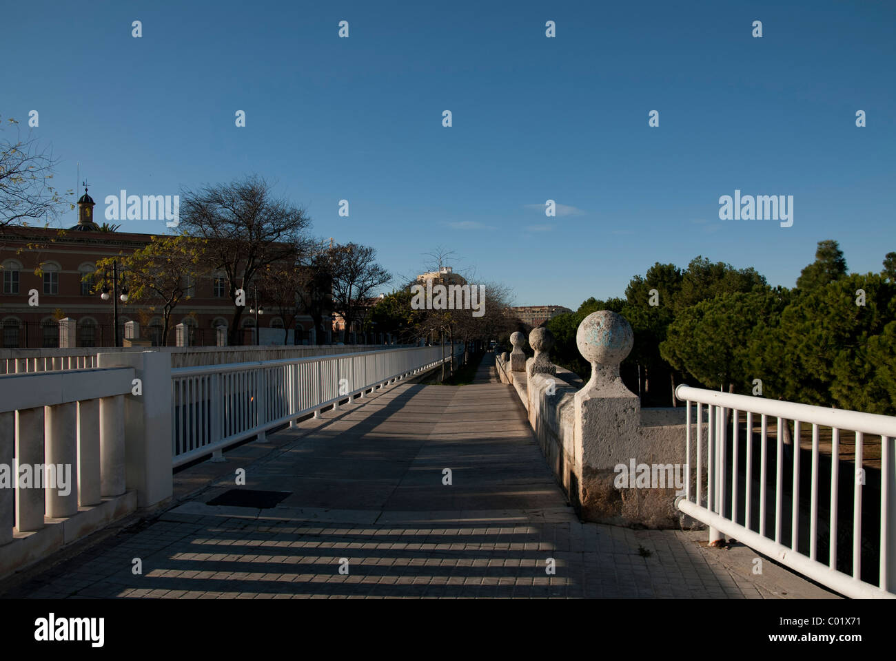 Valencia bridge, Spain Stock Photo - Alamy