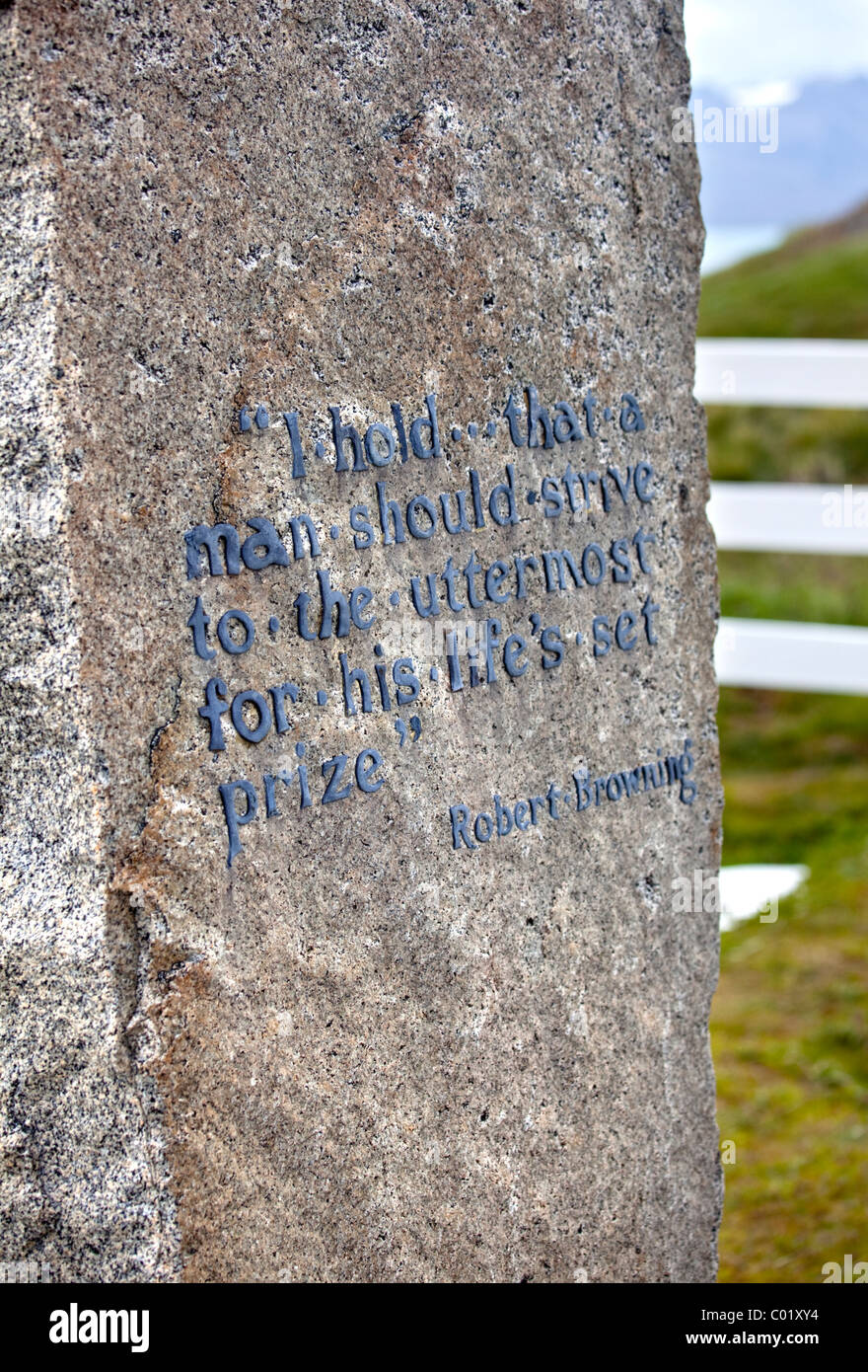 Shackletons Grave High Resolution Stock Photography and Images - Alamy