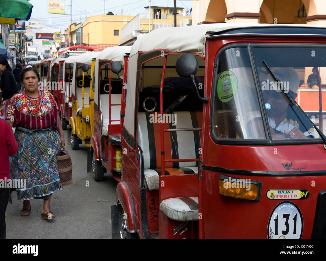 Guatemala taxi hi-res stock photography and images - Alamy