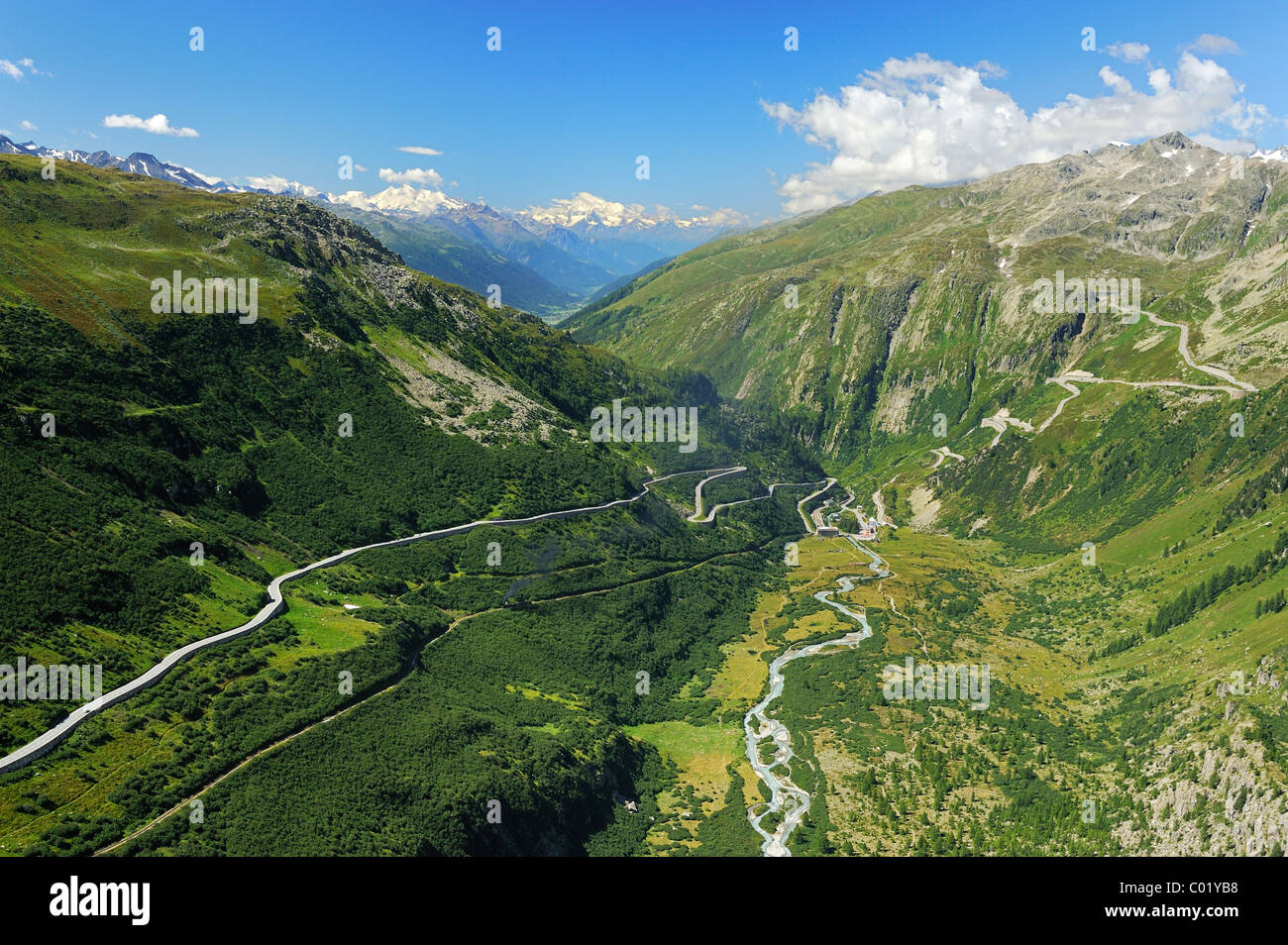 Furka pass hi-res stock photography and images - Alamy