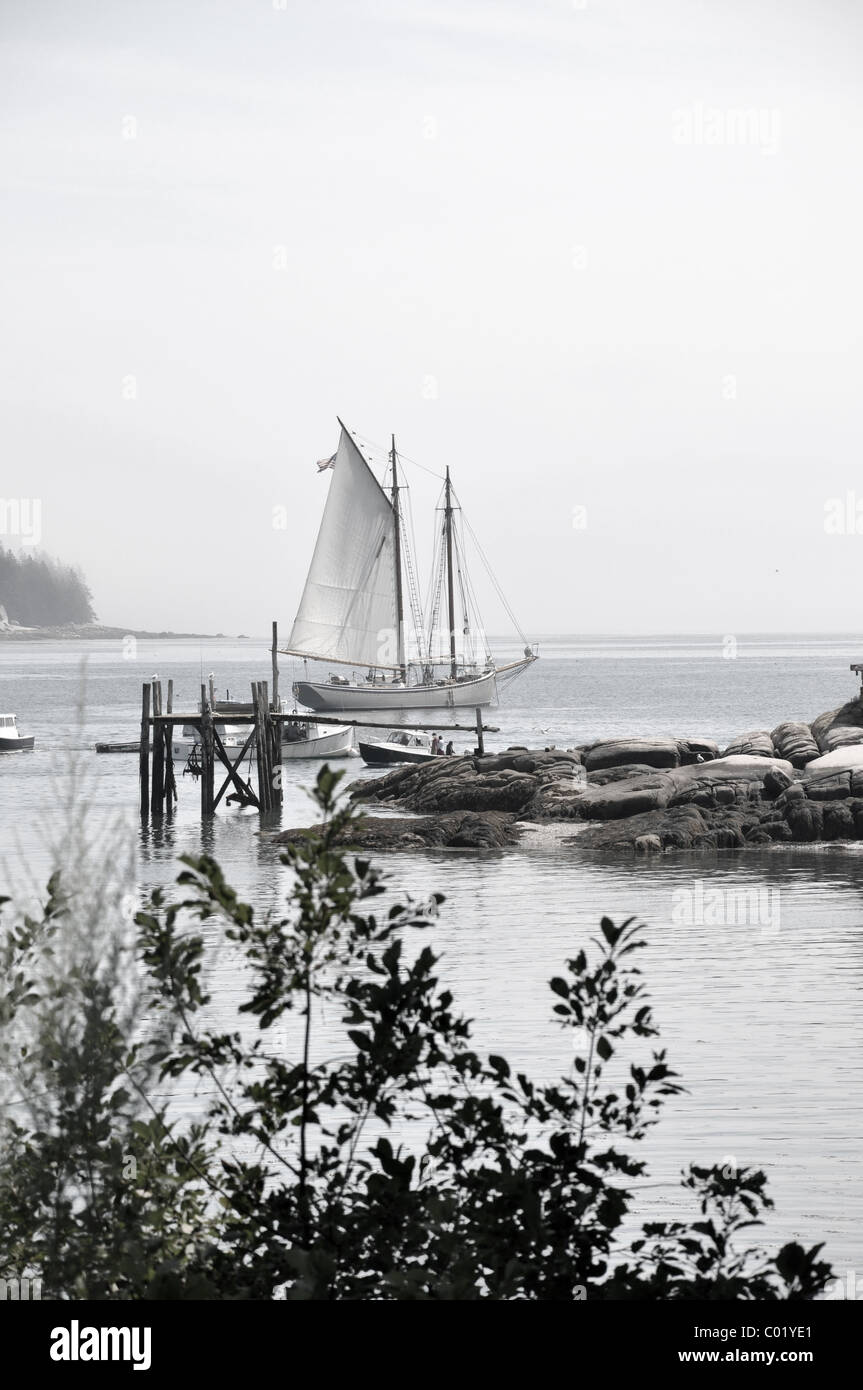 Light schooner hi-res stock photography and images - Alamy